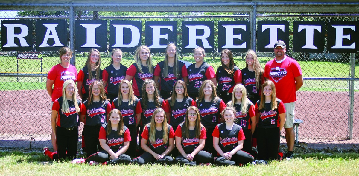 2017 Raiderette softball stats compiled – Mount Ayr Record News