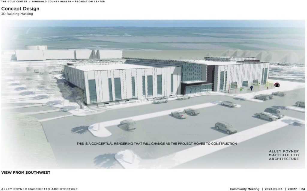 Gold Center concept revealed – Mount Ayr Record News
