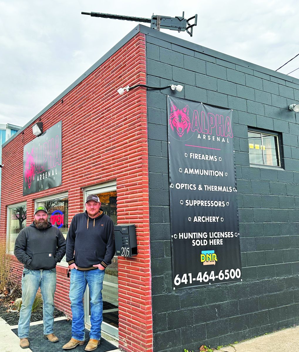 Alpha Arsenal now fully loaded – Mount Ayr Record News