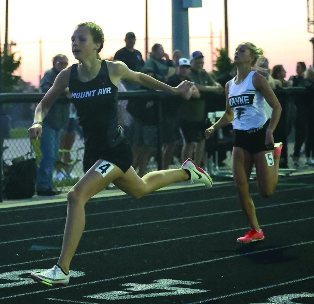 Seven events off to State Meet for Raiderettes – Mount Ayr Record News