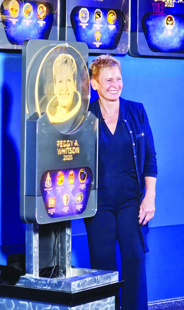 Whitson into Astronaut Hall of Fame – Mount Ayr Record News
